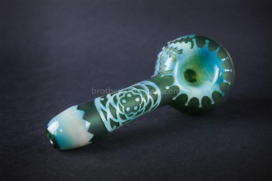 Liberty 503 Fumed Sandblasted Hand Pipe - Abstract