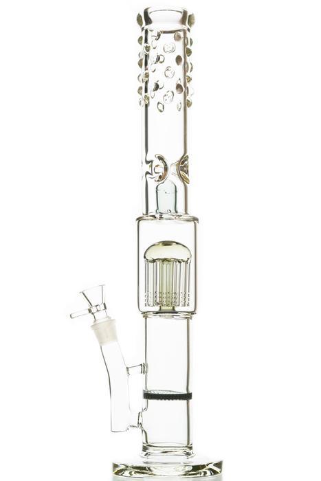 Tree Perc Honeycomb Straight Tube Bong
