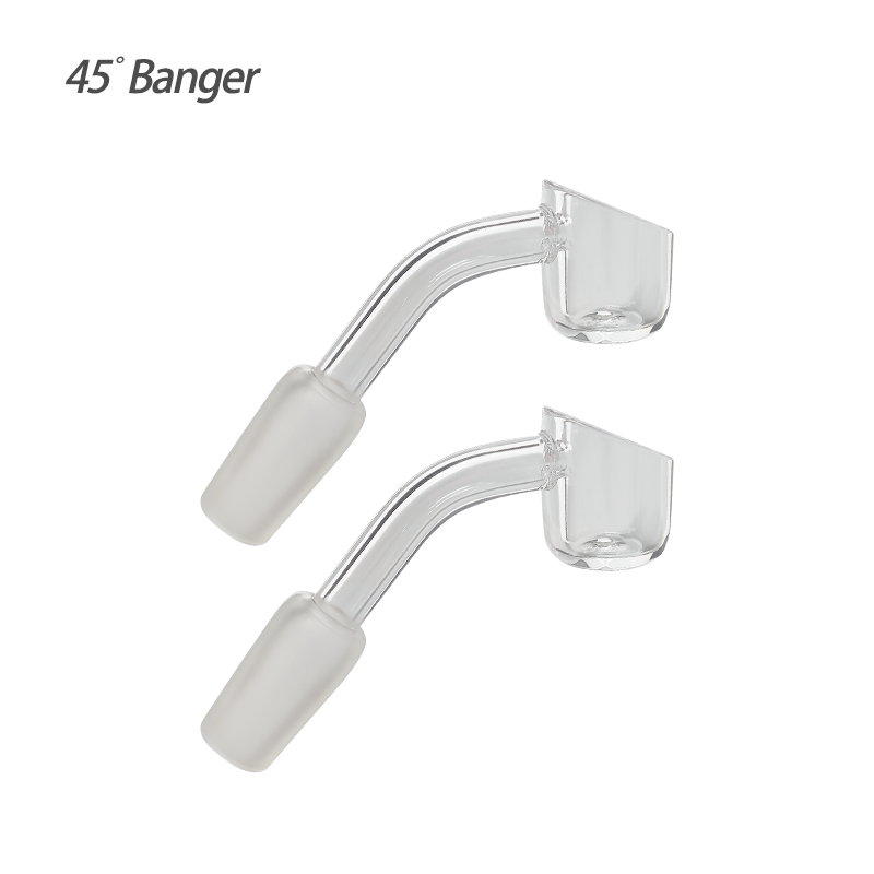Waxmaid 14mm 45° Quartz Dab Banger (2 Pack)