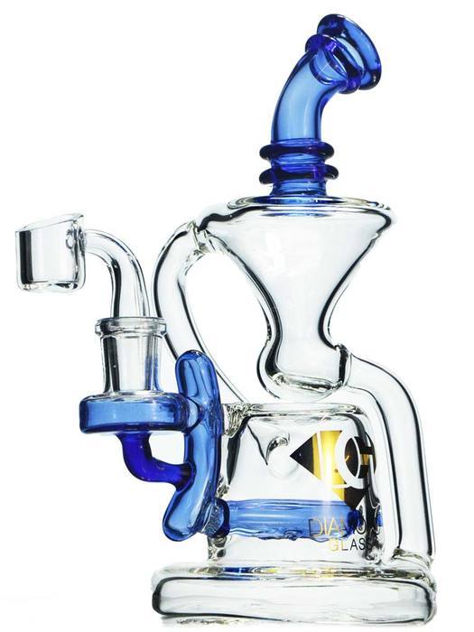 Dab Rig with Recycler by Diamond