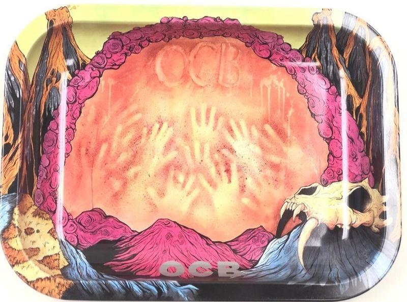 OCB Rolling Tray Cepha & Rolling Paper Bundle