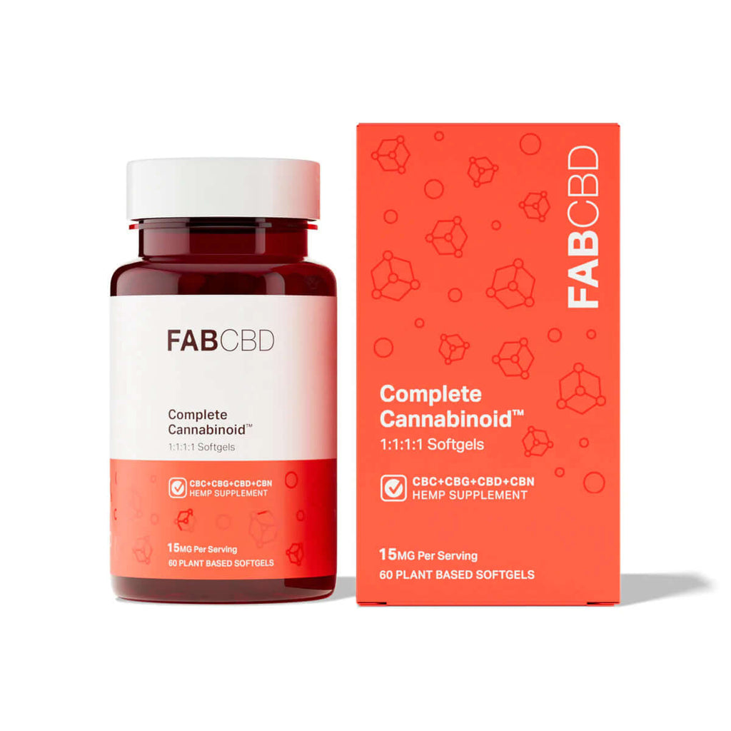FAB CBD - COMPLETE CANNABINOID CBD SOFTGELS